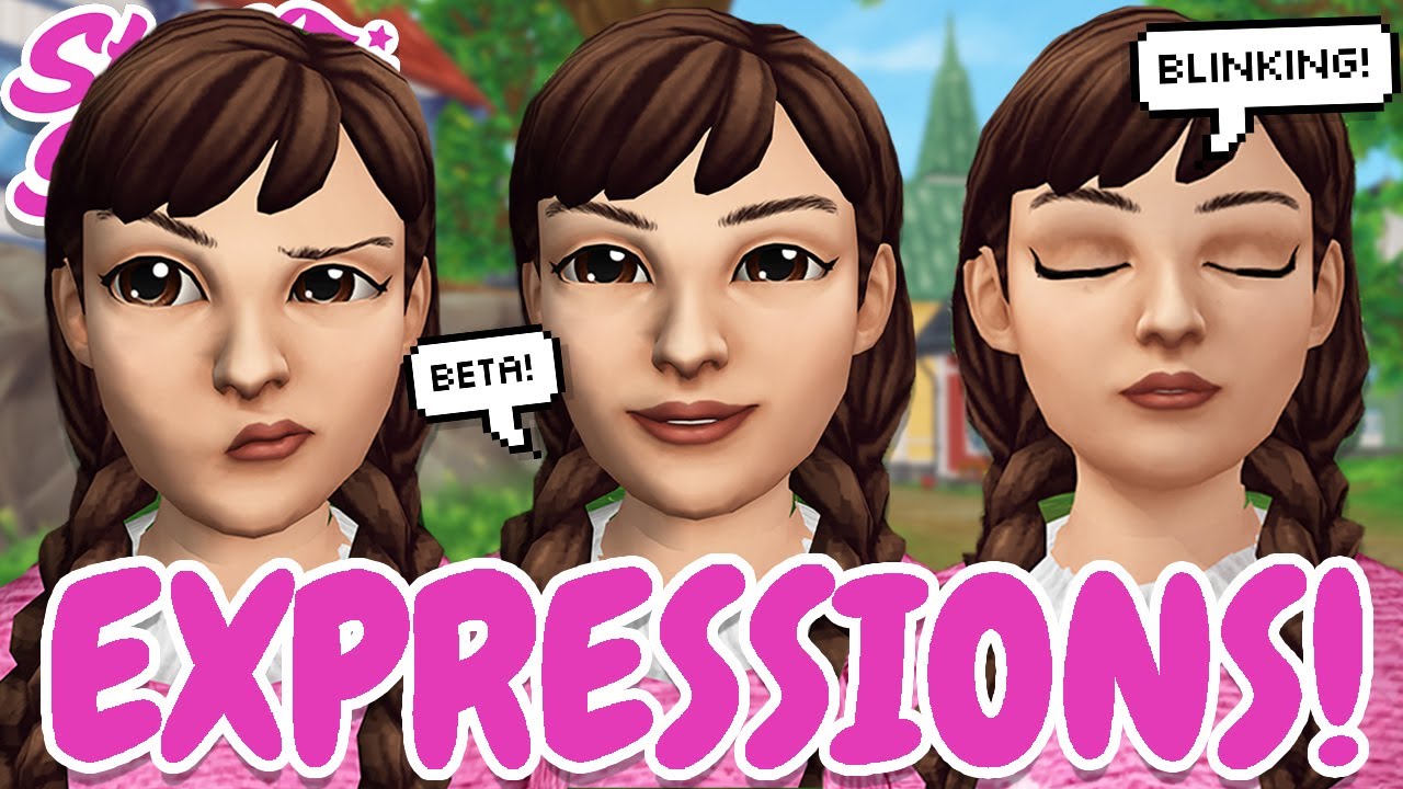 BLINKING & FACIAL EXPRESSIONS 😱 *Happy, Annoyed, & MORE!* IN STAR ...
