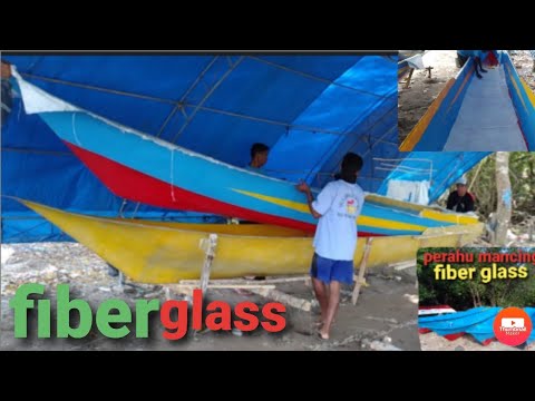 PEMBUATAN PERAHU MANCING,PERHU NELAYAN,PERAHU KATINTING DARI BAHAN ...