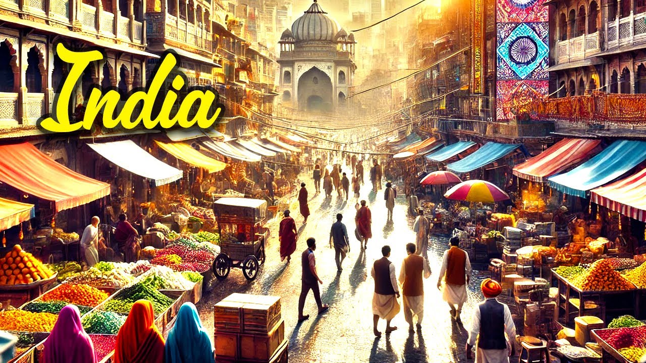 4K India Walking Tour 2024 | Explore Real Indian Streets - YouTube