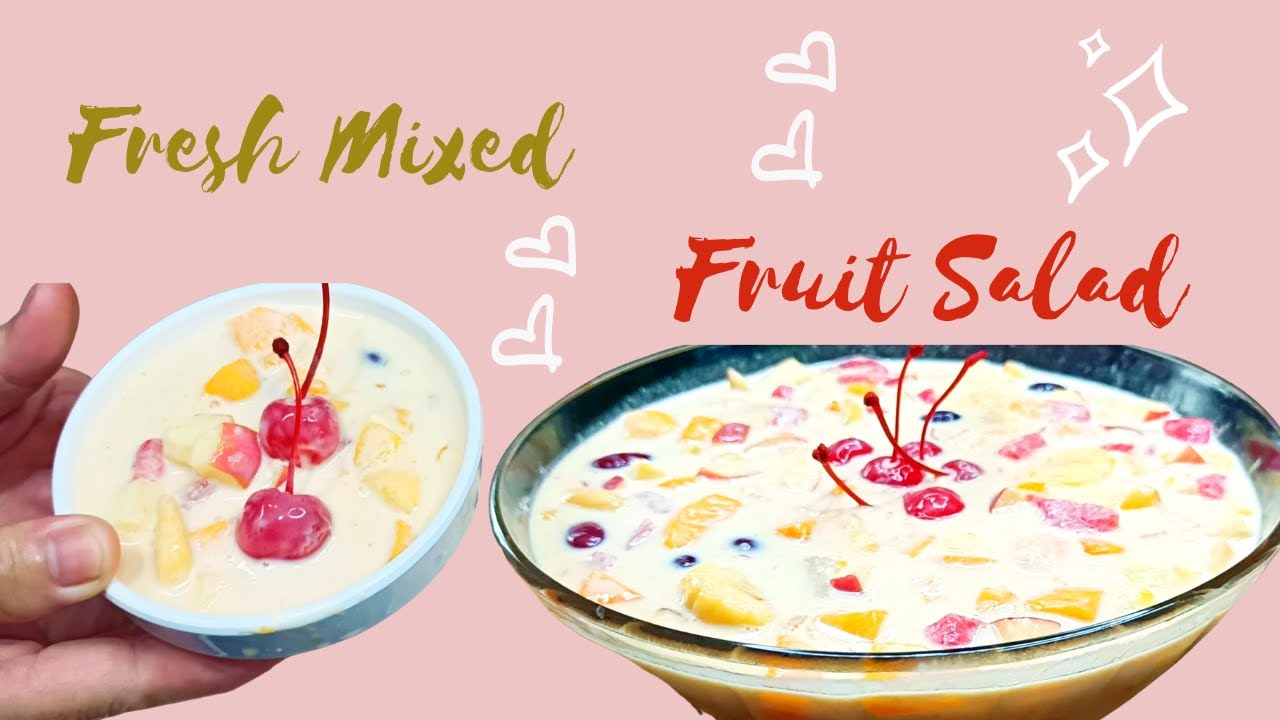 FRESH MIXED FRUIT SALAD| MAINIT NA PANAHON? | SUBUKAN MO ITONG ...