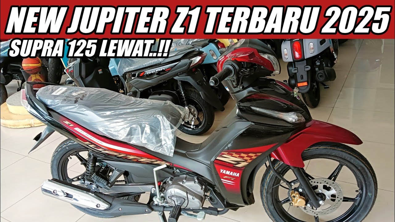 NEW JUPITER Z1 TERBARU 2025 JADI MAKIN GARANG! SUPRA X LEWAT..!! - YouTube