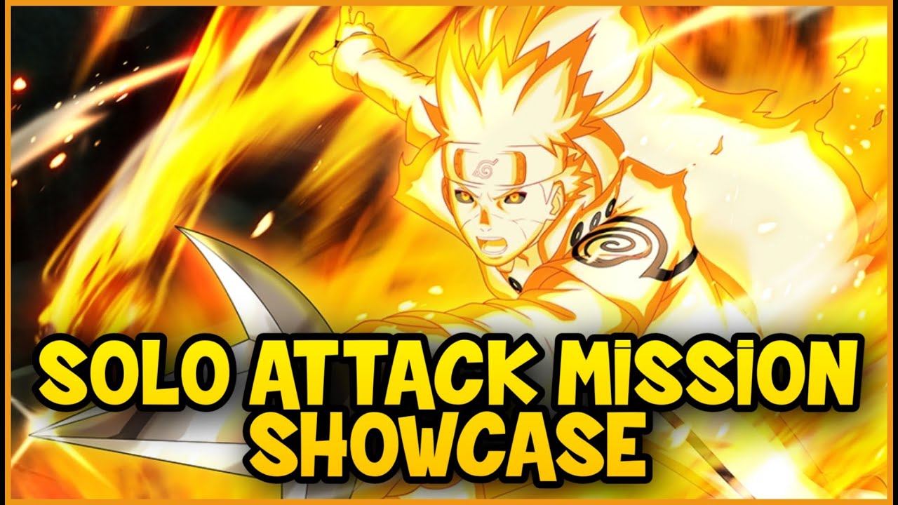 Minato Reanimation Kurama Link Mode - Solo Attack Mission Showcase ...