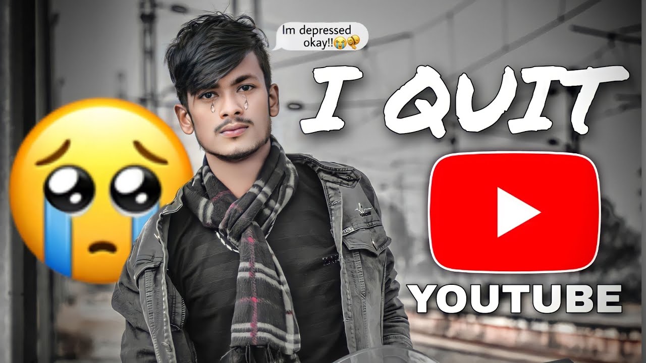 I QUIT YOUTUBE 😭 || MY LAST VIDEO ON YOUTUBE 🥺 - YouTube