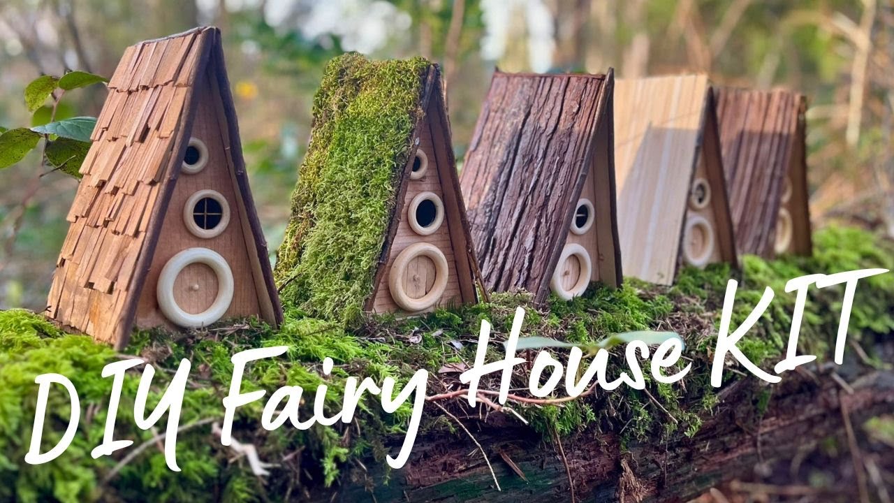 DIY Fairy House Kit - Immerse yourself in the magic! - YouTube