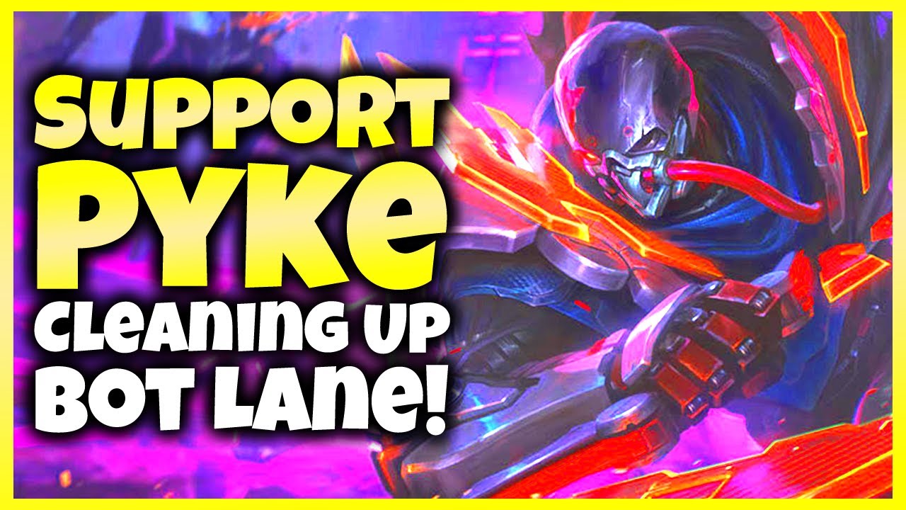 Support Pyke Cleaning Up Bot Lane w/ Tactician as Poppy Jungle! (LoL ...