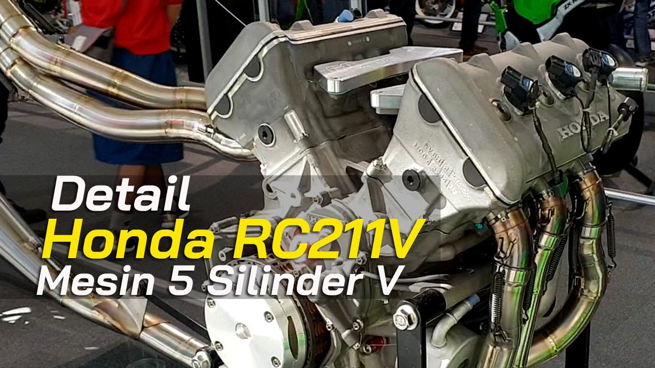 Kupas detail Honda RC211V mesin 5 silinder V | #TMCBLOG - YouTube