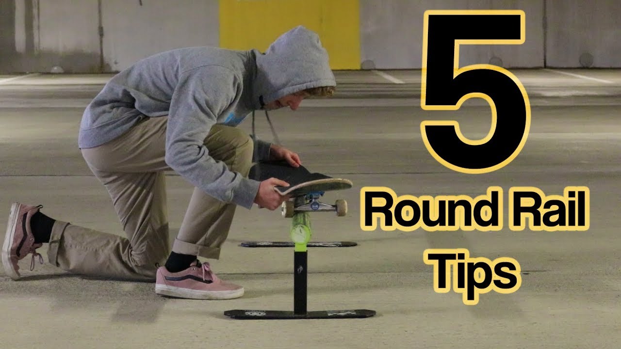 5 Tips For Skating Round Rails! - YouTube