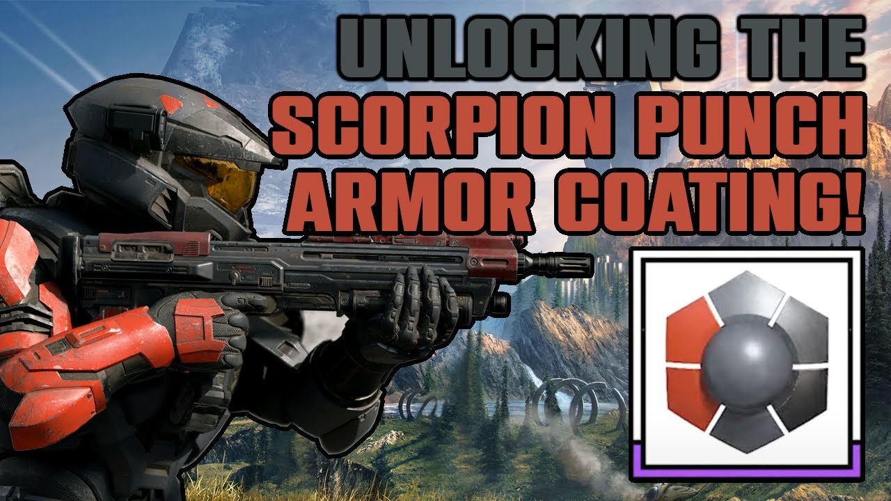 Unlocking the Scorpion Punch Armor Coating! - TACTICAL OPS - Halo ...