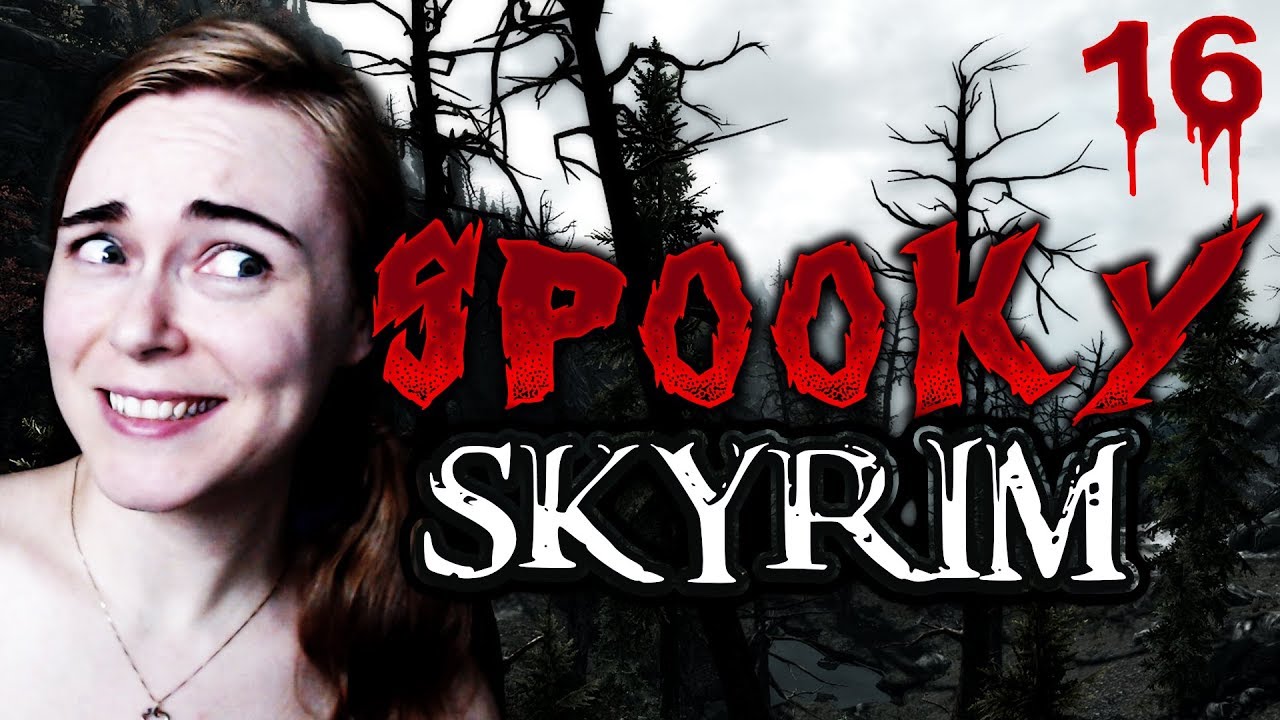 (Ridiculously Dungeon Crawling ) SPOOKY SKYRIM #16 [Dawnguard - Modded for Horror] - YouTube