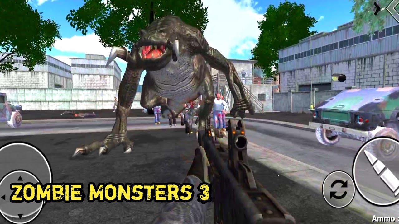 Zombie Monsters 3 New update - Zombie evil kill 7 escape GAMPEPLAY #31 ...
