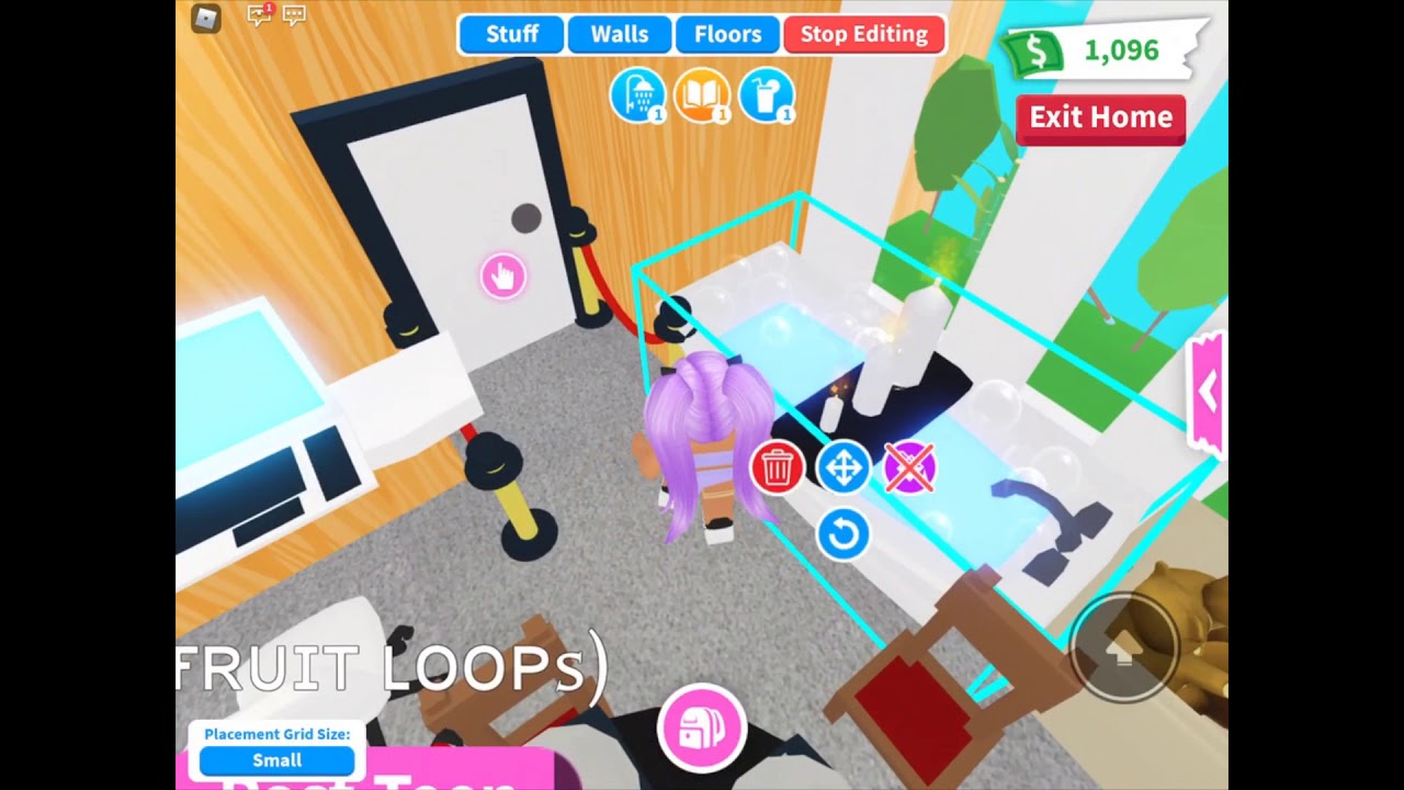 My first sky castle in adopt me - YouTube