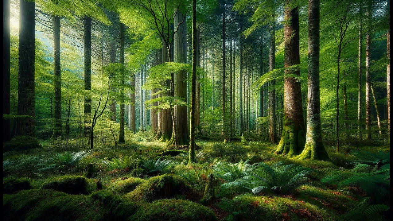 Relaxing Forest Sounds With Calm Music | Birds Sounds | Nature Sounds ...