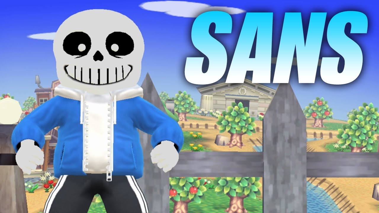 SANS IS NESS! (Super Smash Bros. Mods) – Aaronitmar - YouTube
