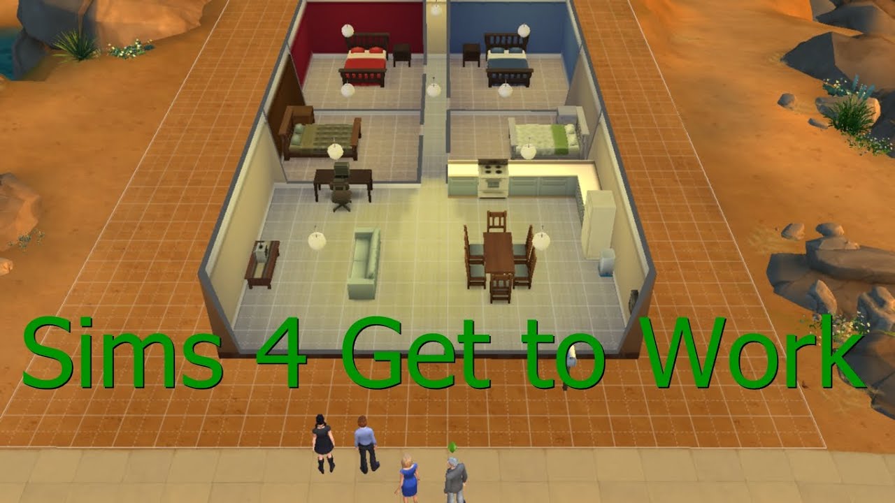Sims 4 Get to Work Let's Play Update and Reminder! - YouTube