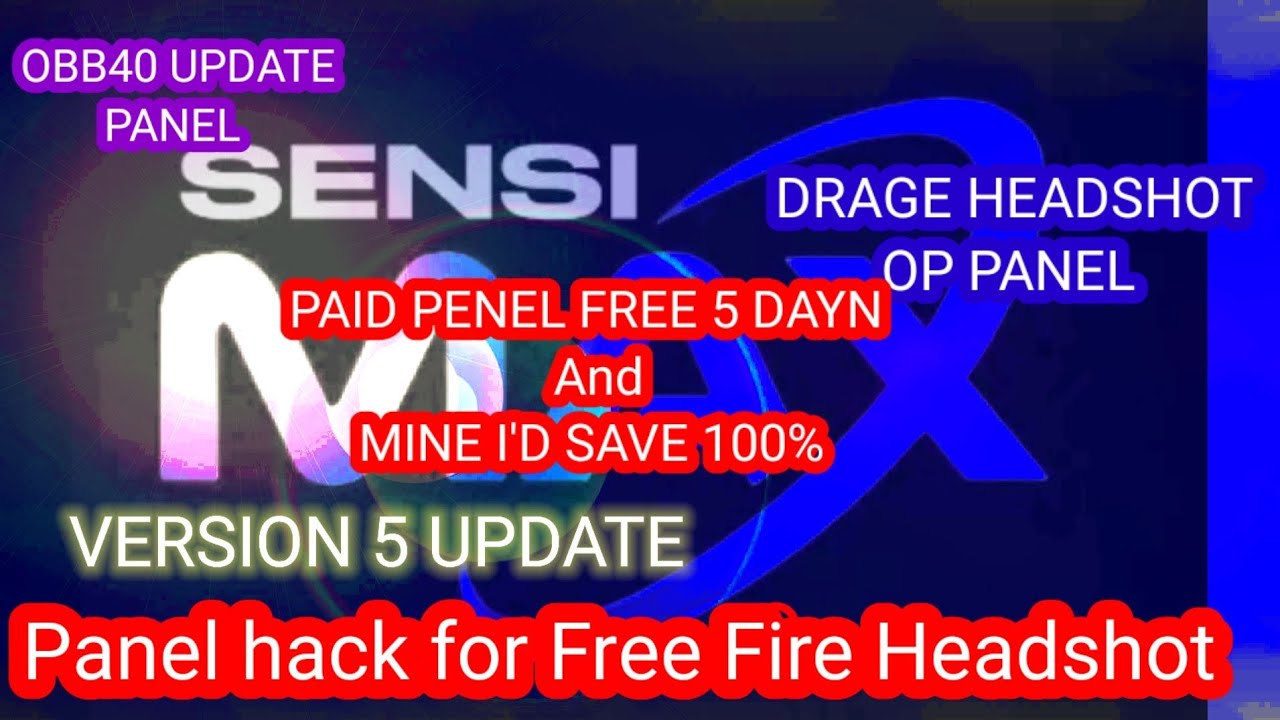 Panel hack for Free Fire HeadshotFree Fire Panel hack Download for ...