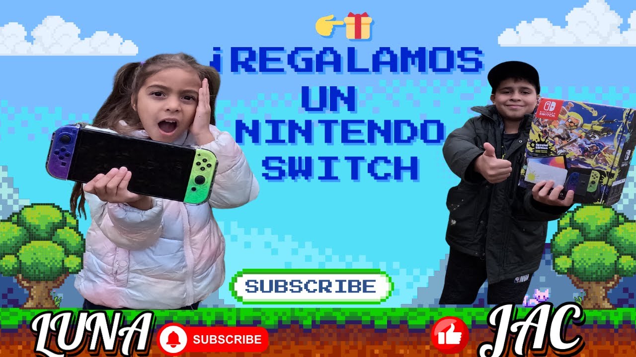 👉 “🎁 ¡Regalaremos un–NINTENDO SWITCH al llegar a 10,000 suscriptores! 😱 ...