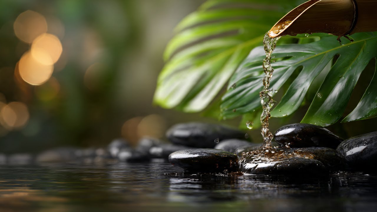 Nature Therapy Peaceful Running Water Ambience for Yoga, Healing ...