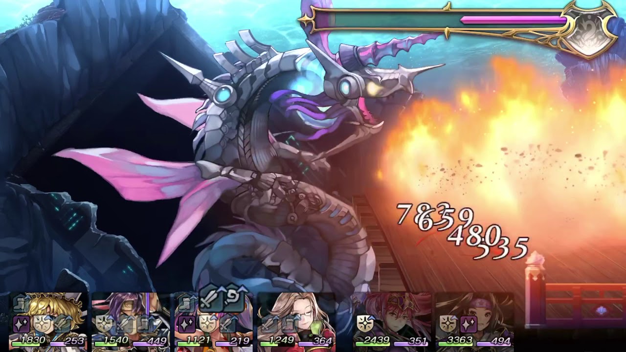 Another Eden Leviathan Lv 90 - YouTube