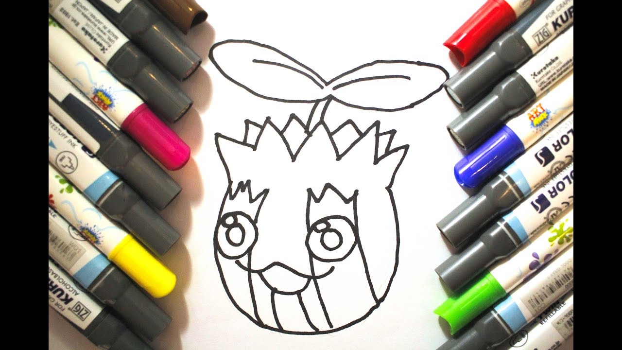 How To Draw And Color I Learn Coloring and Drawing I Pokemon Sunkern ...