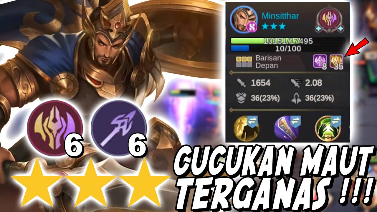 IMMORTAL DI BUFF ! LANGSUNG GAS HYPER MINSITTHAR LANCER IMMORTAL FULL ...