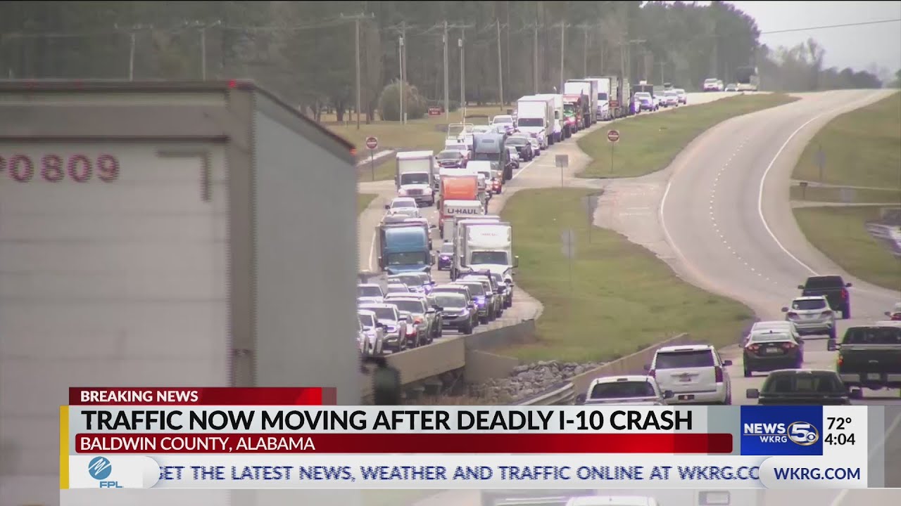 Alabama Traffic Crash 10 Killed In I 65 Wreck In Butler County