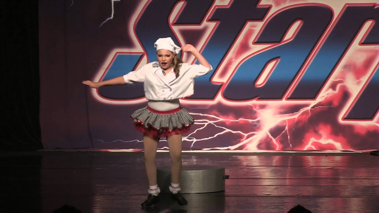 Musical theatre tap solo - YouTube