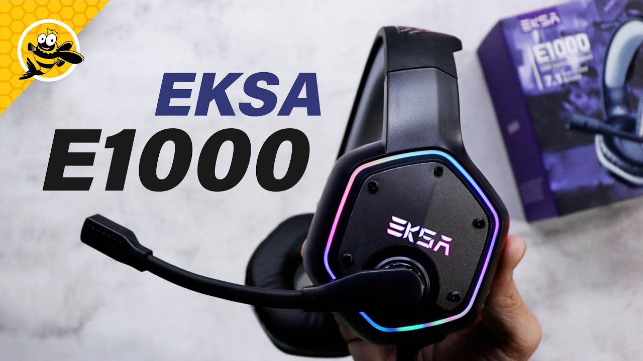 EKSA E1000 Gaming Headset - Unboxing & Mic Test! - YouTube
