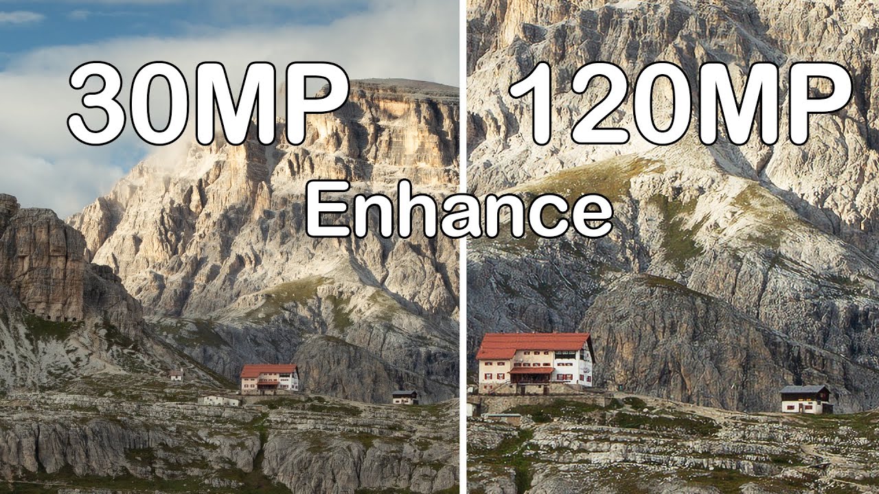 From 30MP to 120MP with just ONE CLICK - YouTube