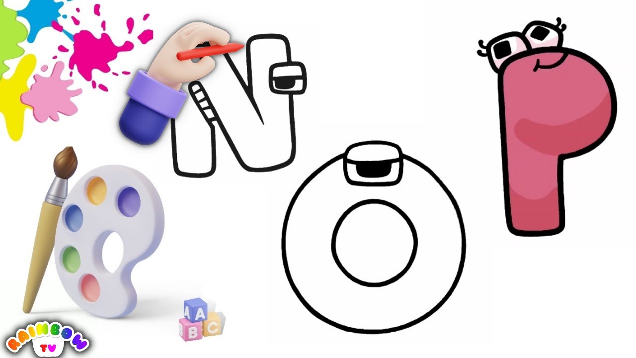 Learn NOP/Alphabet Lore Letters/Fast,Fun & Easy English Alphabet ...