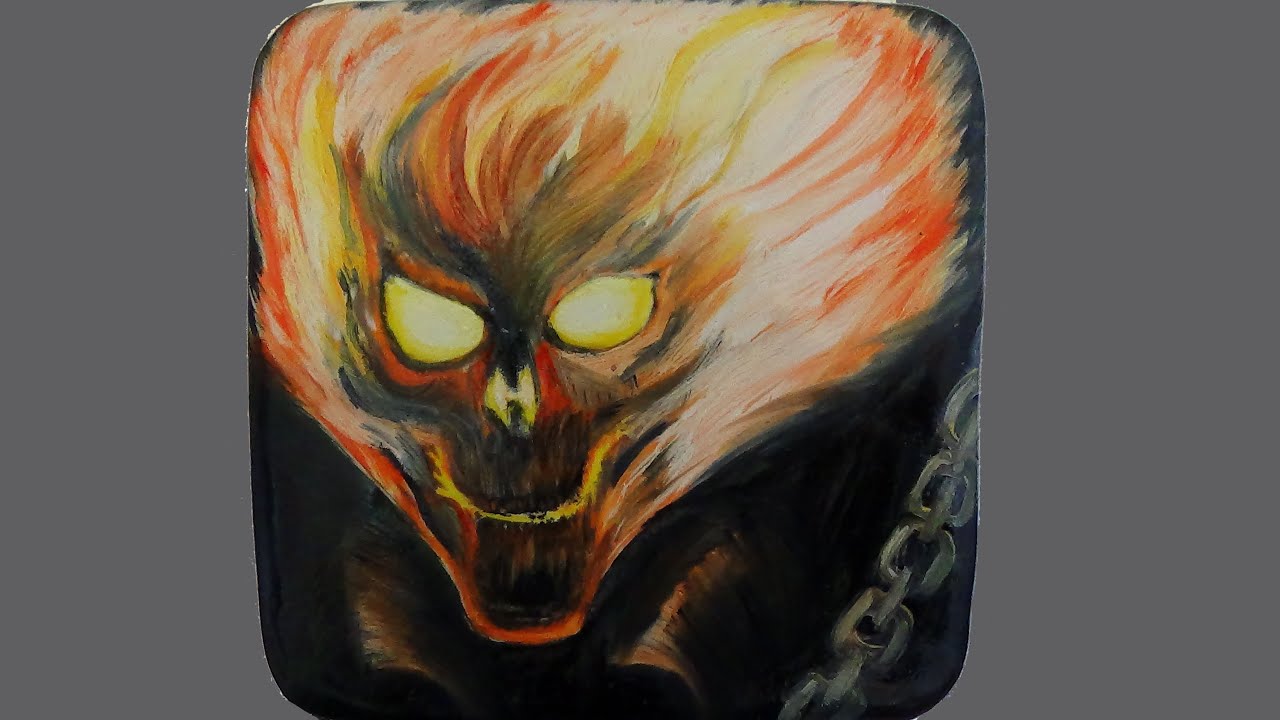 ghost rider cake - YouTube