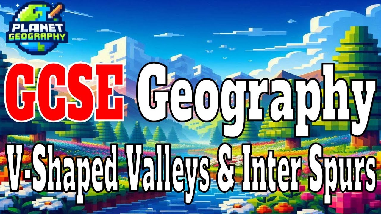 V-Shaped Valleys Interlocking spurs - YouTube