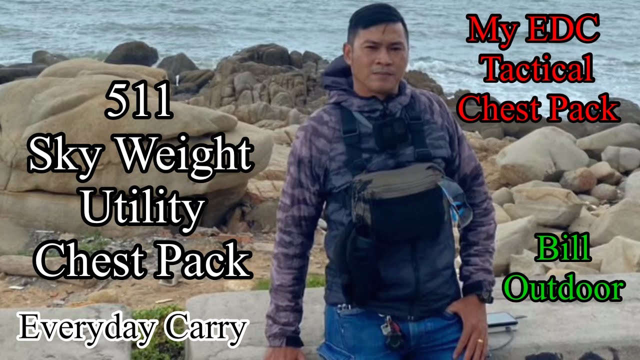 511 SkyWeight Utility Chest Pack | Set Up EDC Bag | Trang Bị Cho Chiếc ...