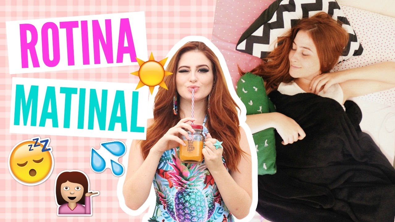 MINHA ROTINA MATINAL! - YouTube