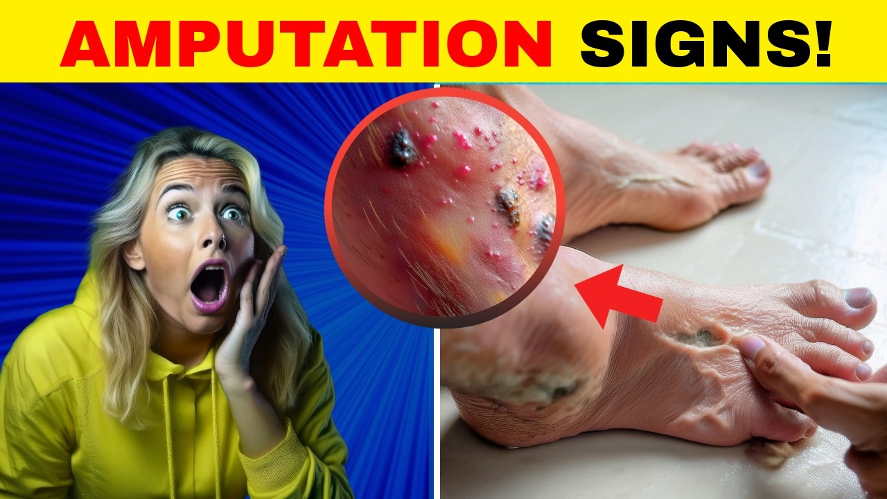 7 Amputation Warning Signs for Diabetics! - YouTube