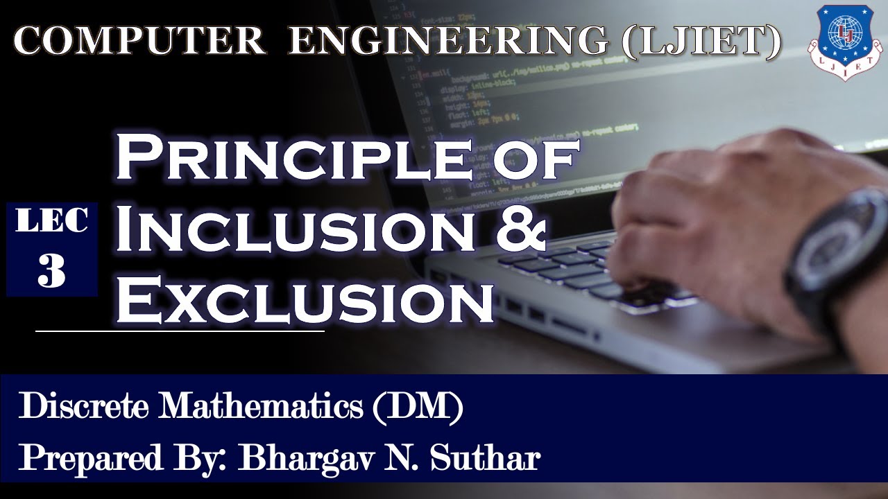 Lec-03_Principle of Inclusion & Exclusion | Discrete Mathematics ...