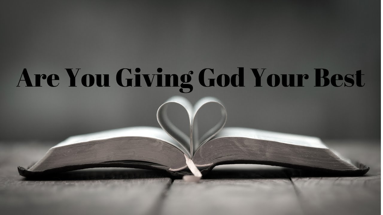 ARE YOU GIVING GOD YOUR BEST || Pastor Victor Loya - YouTube