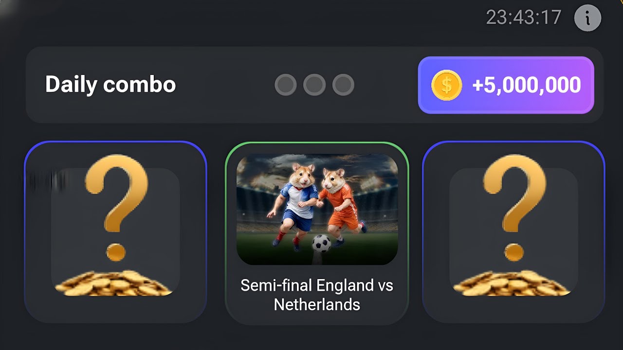 10 July Hamster Kombat Daily COMBO + NEW CARDS / Daily COMBO Hamster ...