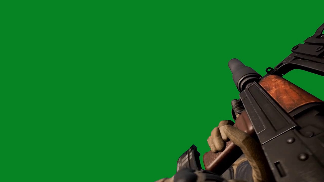 Machine Gun Firing || Green Screen Videos - YouTube