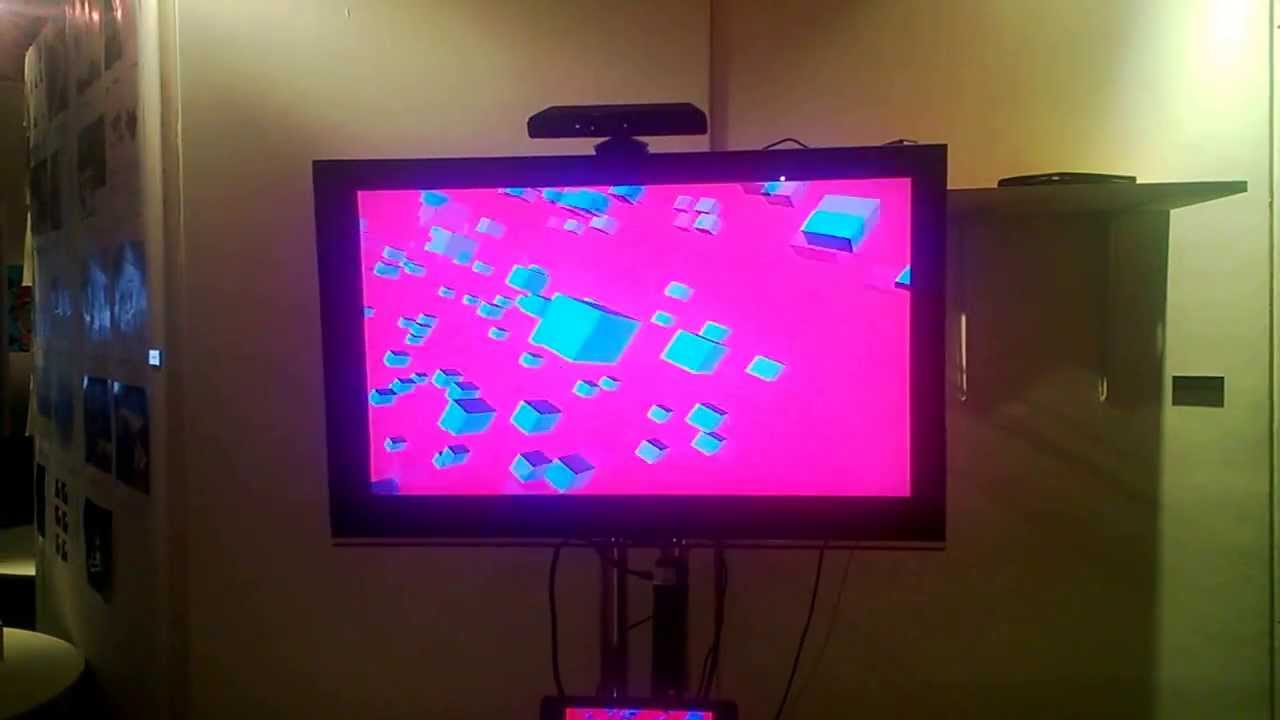 Interactive Kinect Boids - YouTube
