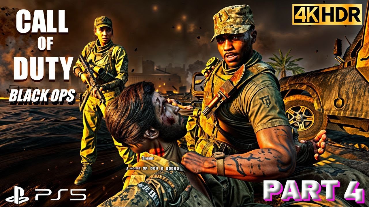 Epic Call Of Duty Black Ops 6 Part 4 In Stunning 4k UHD 60Fps @Rickygaming-l6x - YouTube