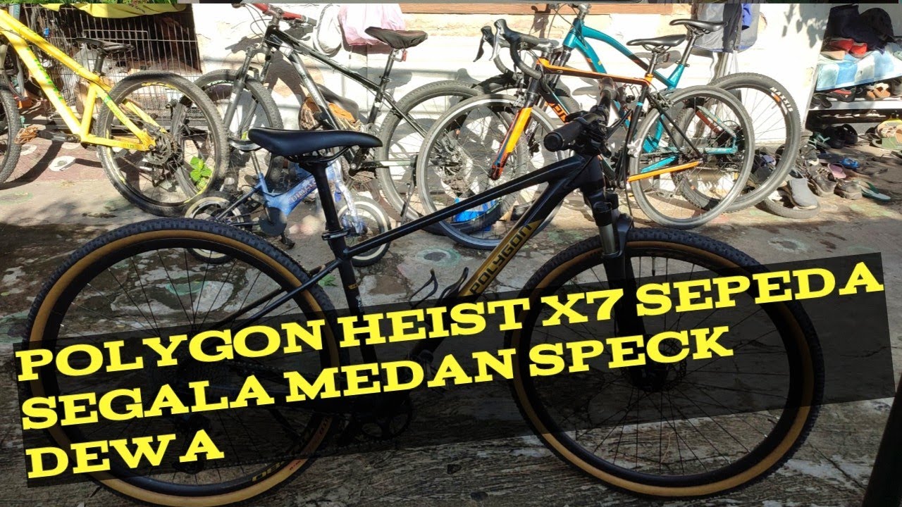 Sepeda Polygon Heist x7 cocok untuk segala medan - YouTube