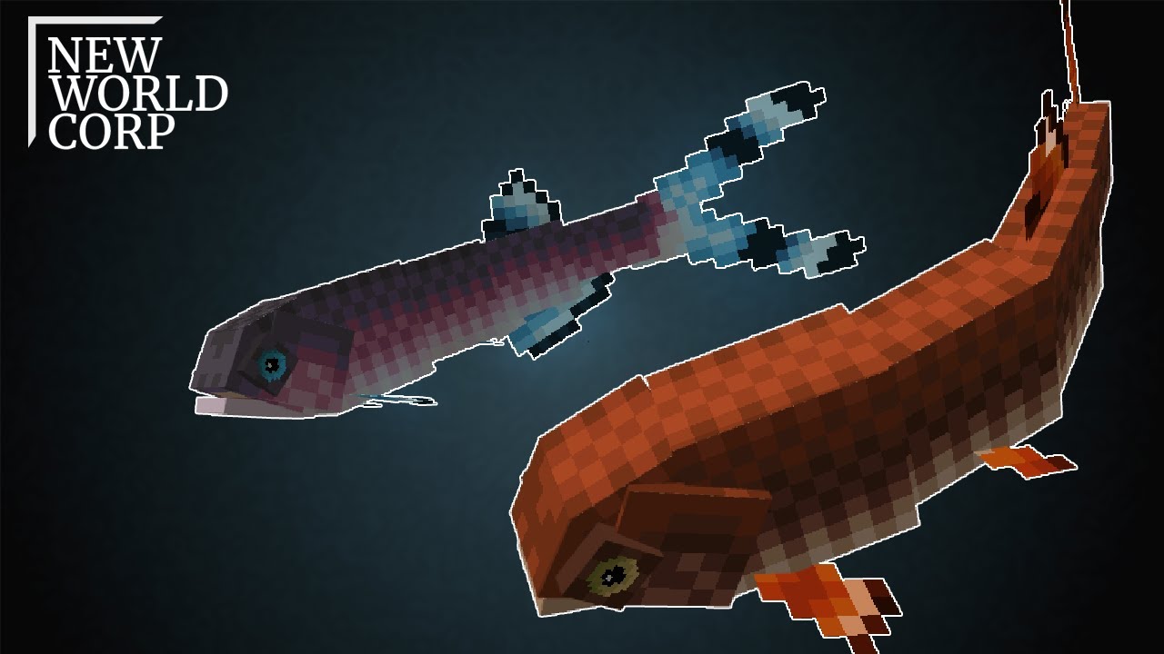 MINECRAFT: New World mod - Lycoptera Cosmetics Showcase - YouTube