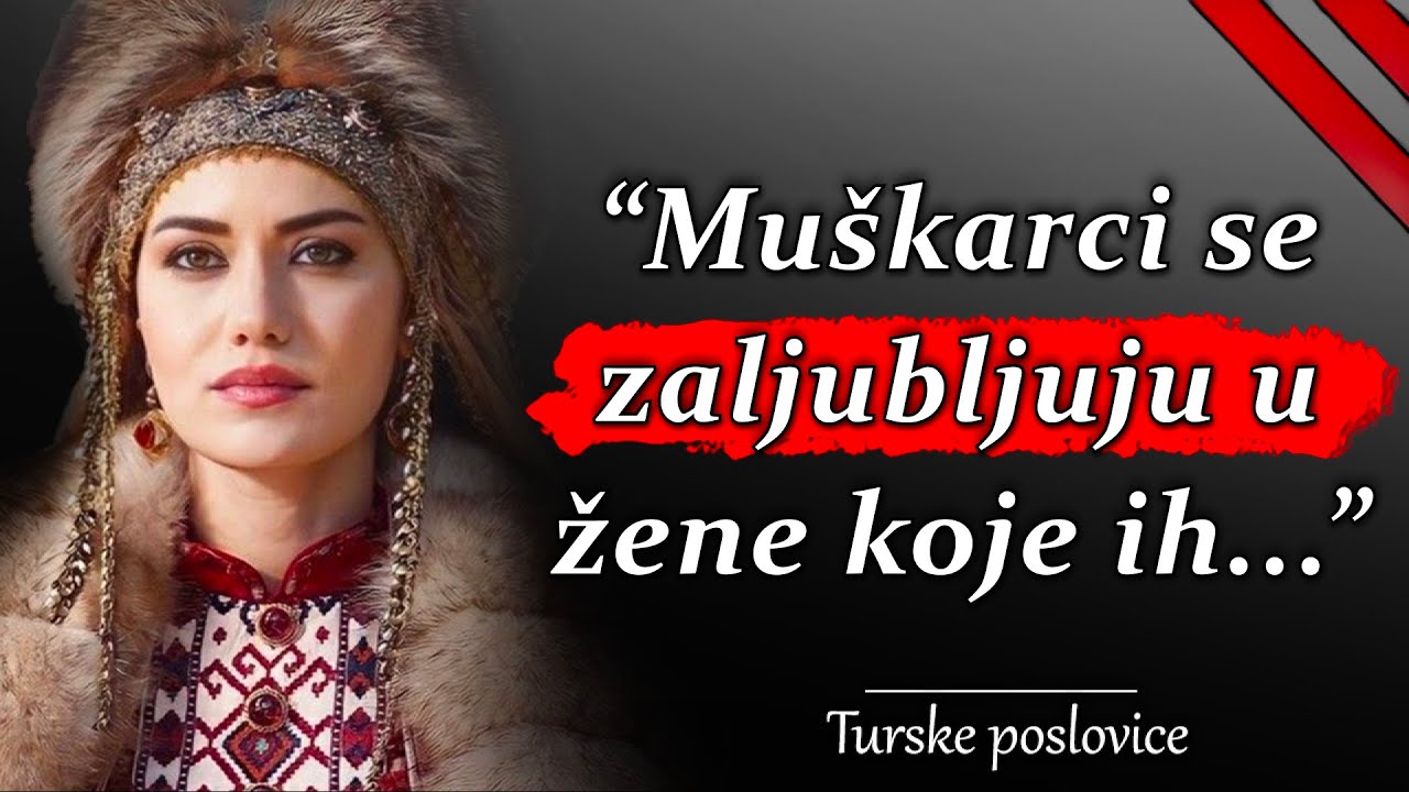 Turske narodne poslovice i izreke - mudrost za svakoga - YouTube
