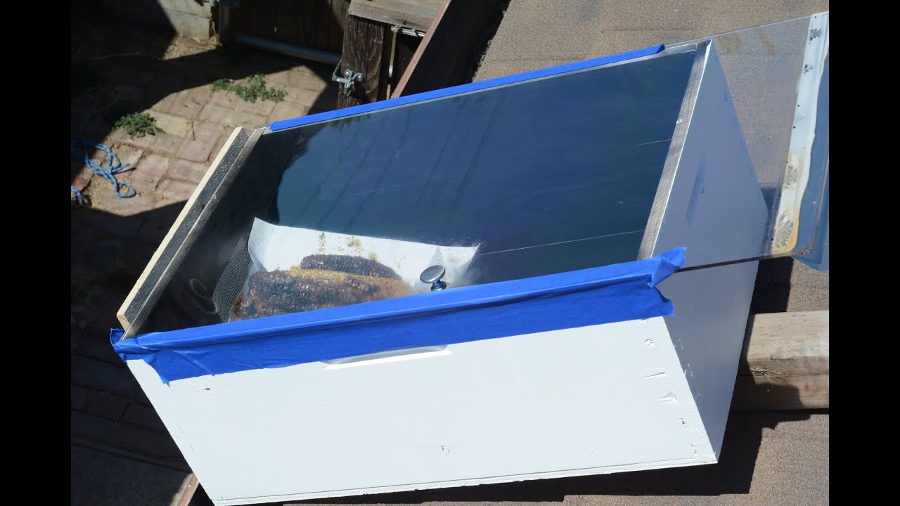 Solar wax melter - YouTube