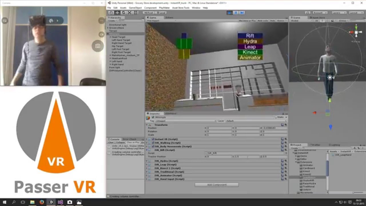 Full body tracking with multiple sensors - YouTube