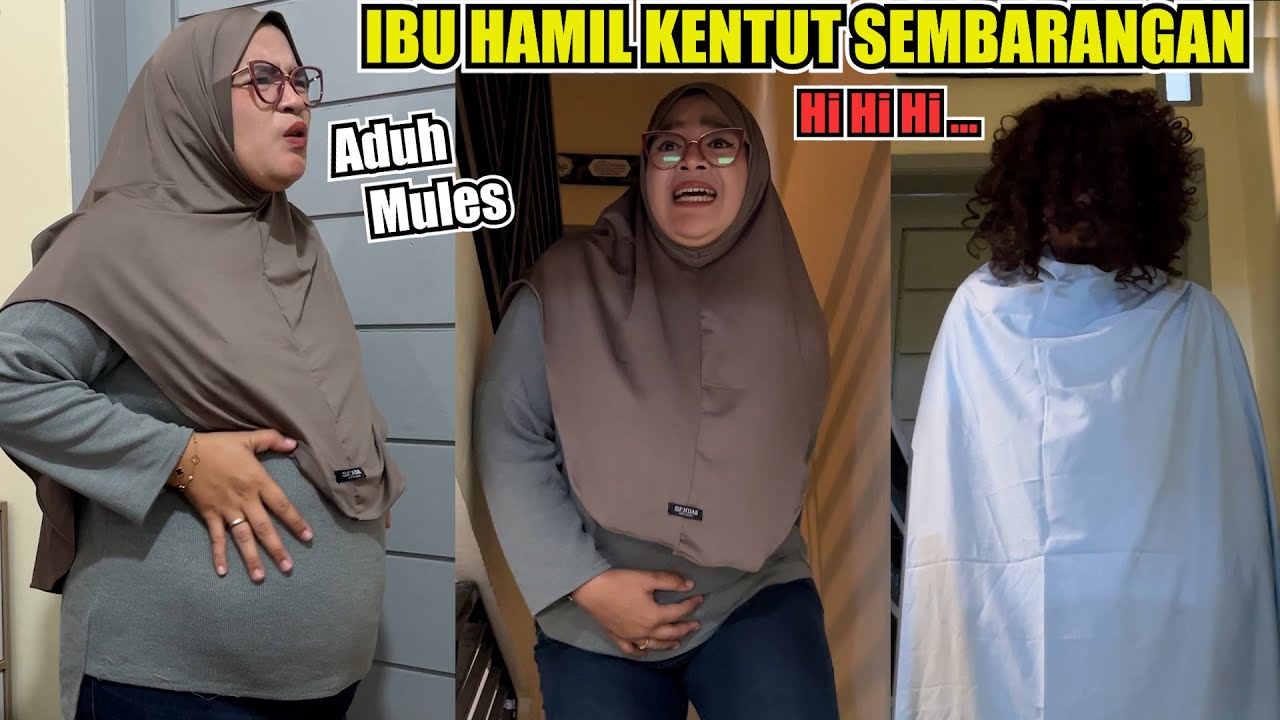 Ibu Hamil Kentut Sembarangan Akhirnya di Kejar Hantu - YouTube