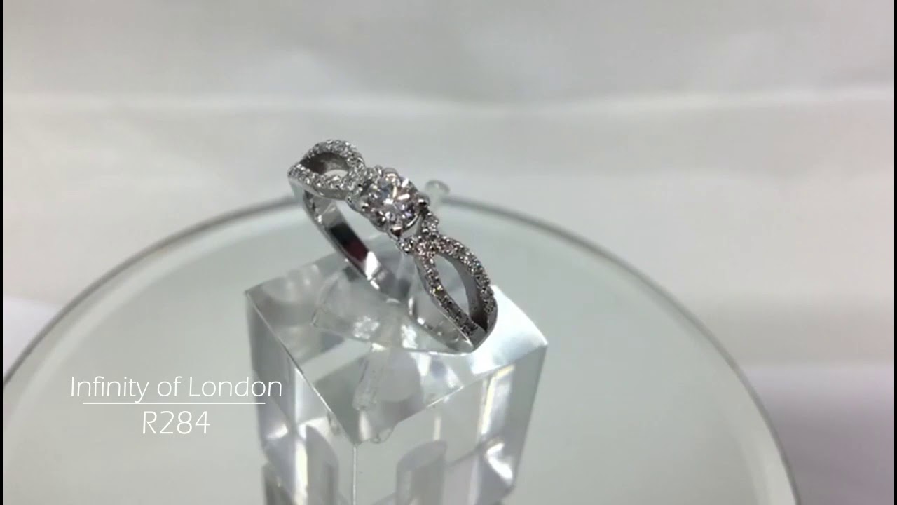 SOLITAIRE DIAMOND ENGAGEMENT RING 18CT WHITE GOLD R284 [0.45ct total ...