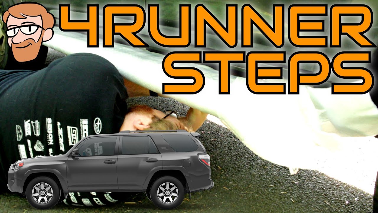 How To Install 4Runner Running Boards (Greenlane Offroad 5th Gen Toyota ...