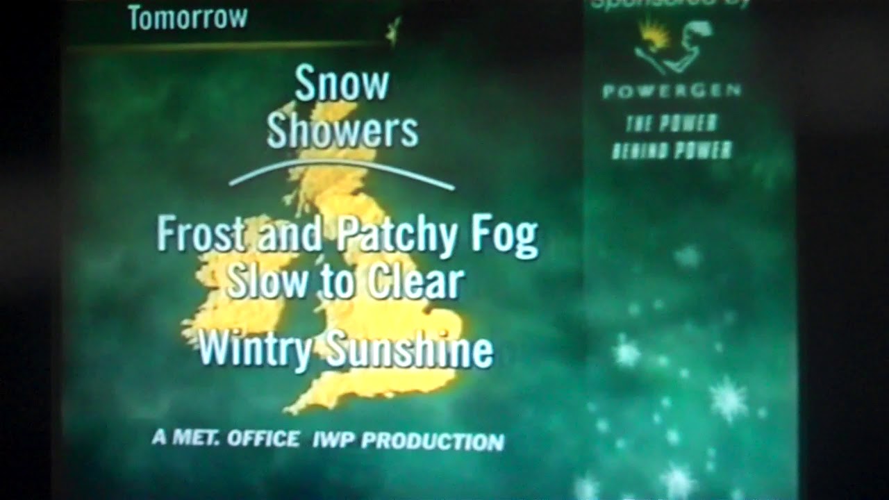 ITV Powergen Weathergens - Crystella endcap - YouTube