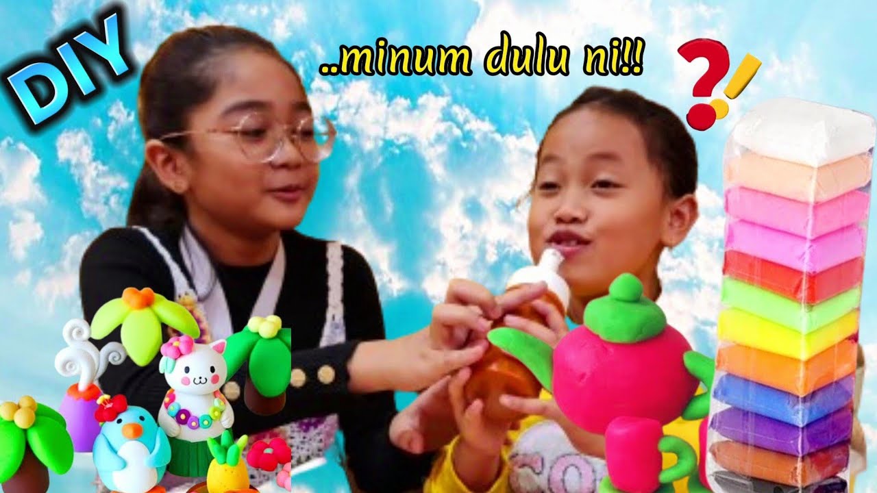 Ide Kreatif 🦄 DIY CLAY - Hanum Bikin Mug dari Clay 💞 Shafeea Hanum ...